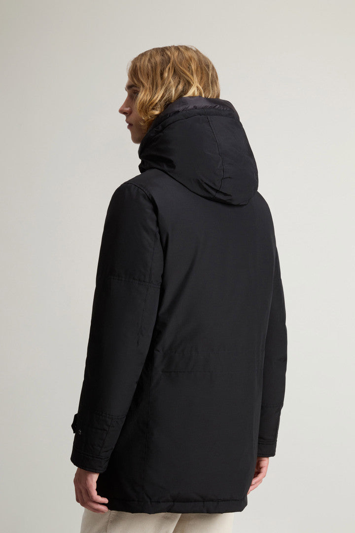 Polar Parka aus Ramar Cloth mit hohem Kragen – thesartorialistch